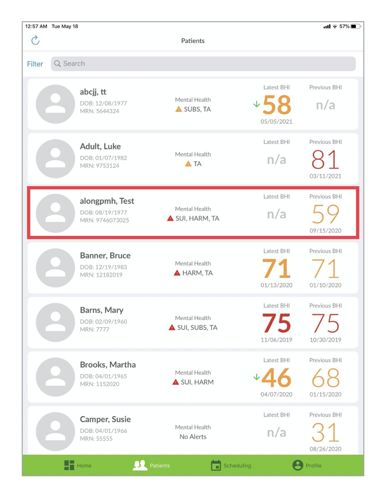 Remove Patients from Your List in Tridiuum ONE Connect