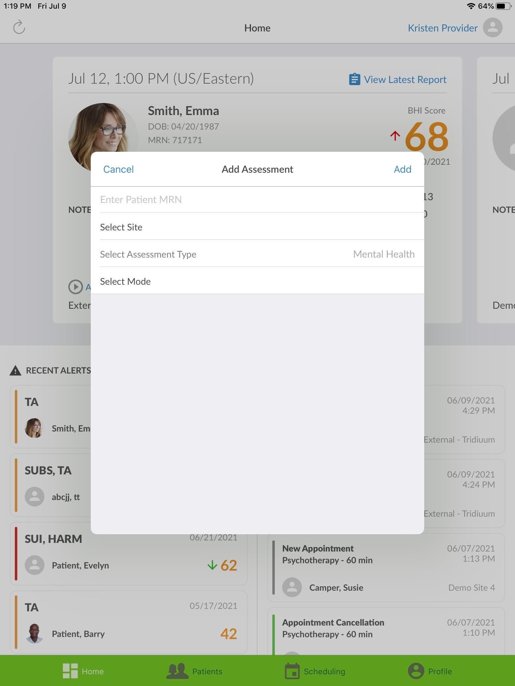 How to Administer an Assessment in the Lucet App (iPhone & iPad)