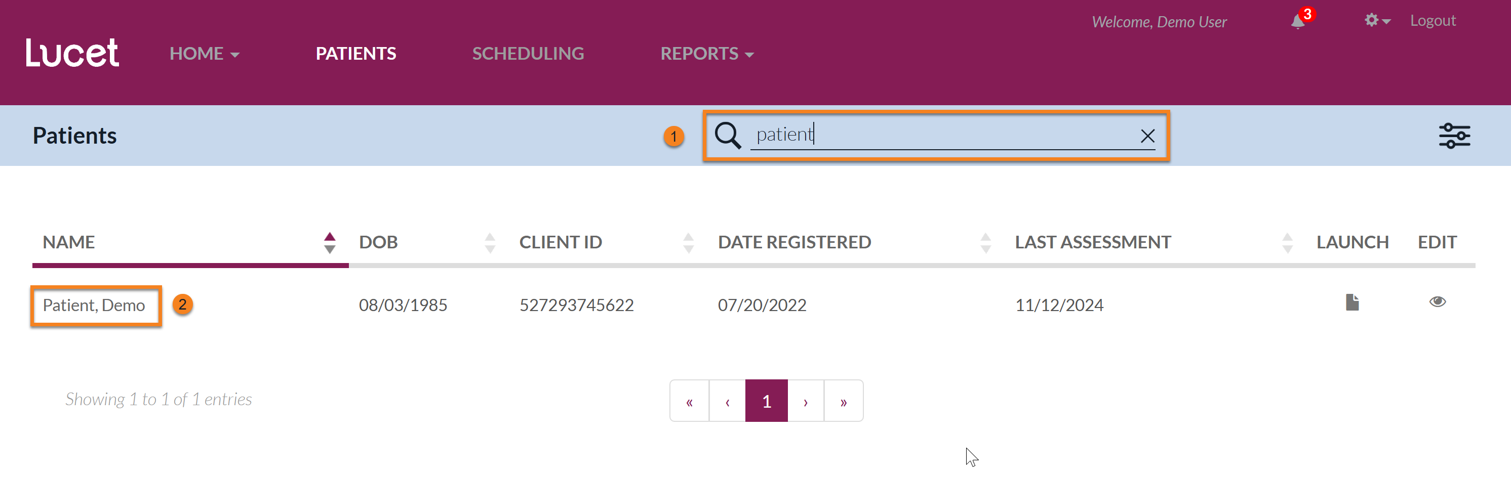 How to View or Edit Patient Information