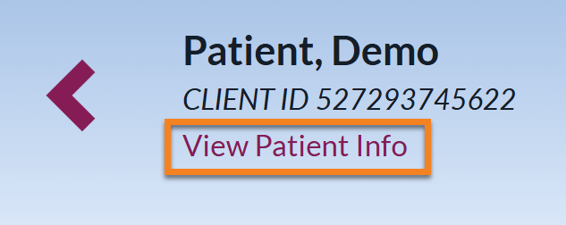How to View or Edit Patient Information